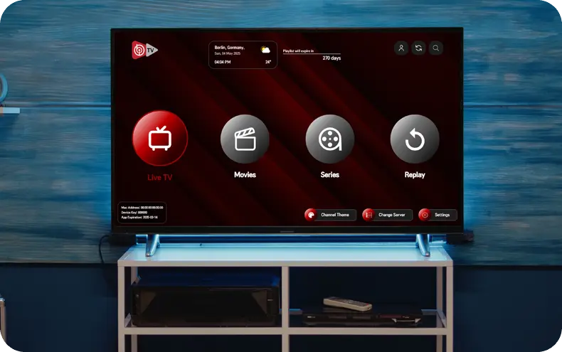 IBO Player – Abonnement IPTV 12 Mois | Code Activation Officiel & Stable - Mega OTT shop